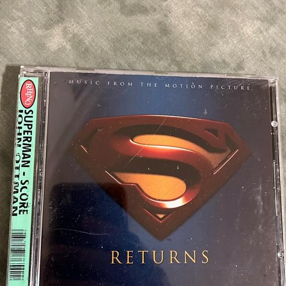 DC Comics | Accessories | Superman Returns The Soundtrack Album Where ...